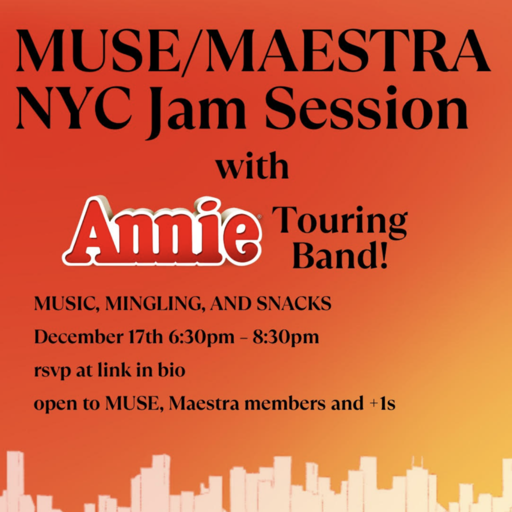 NYC Jam Session with ANNIE Touring Band • Maestra
